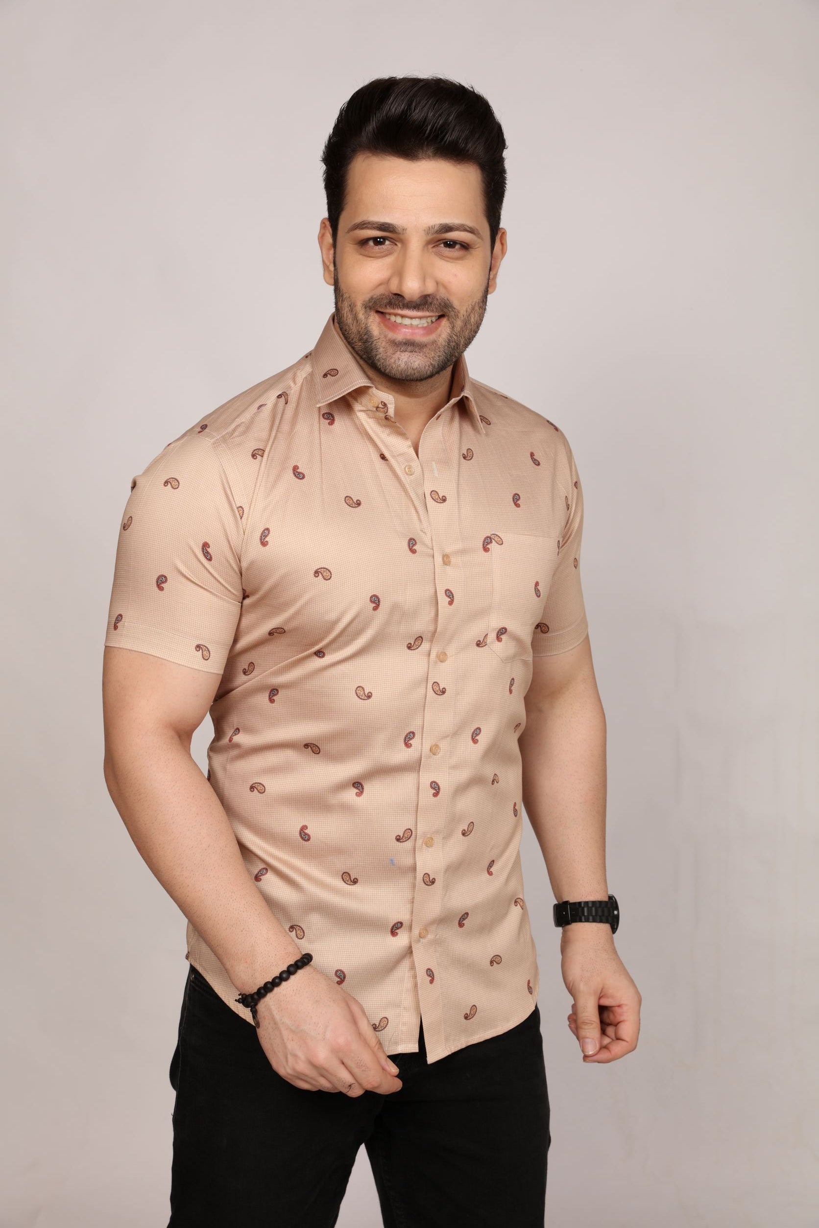 Shell - Printed half sleeve